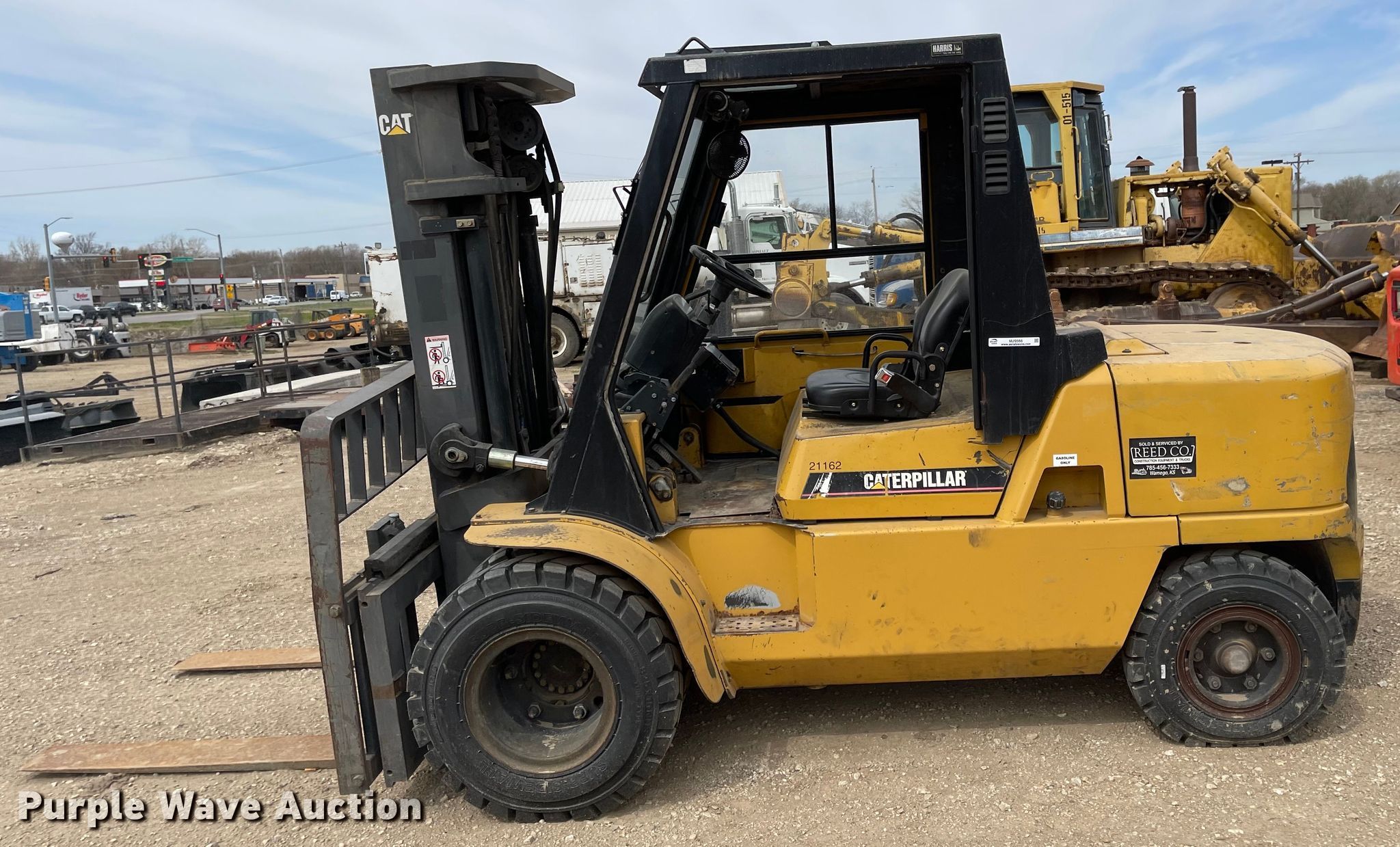 Caterpillar GP50K forklift in Wamego, KS | Item MJ9566 sold | Purple Wave