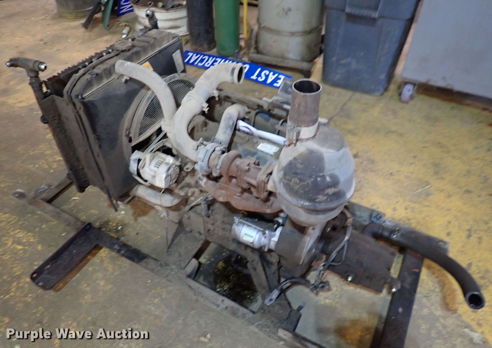 Kubota V2003-T-E engine in Lyons, KS | Item DP4626 sold | Purple Wave