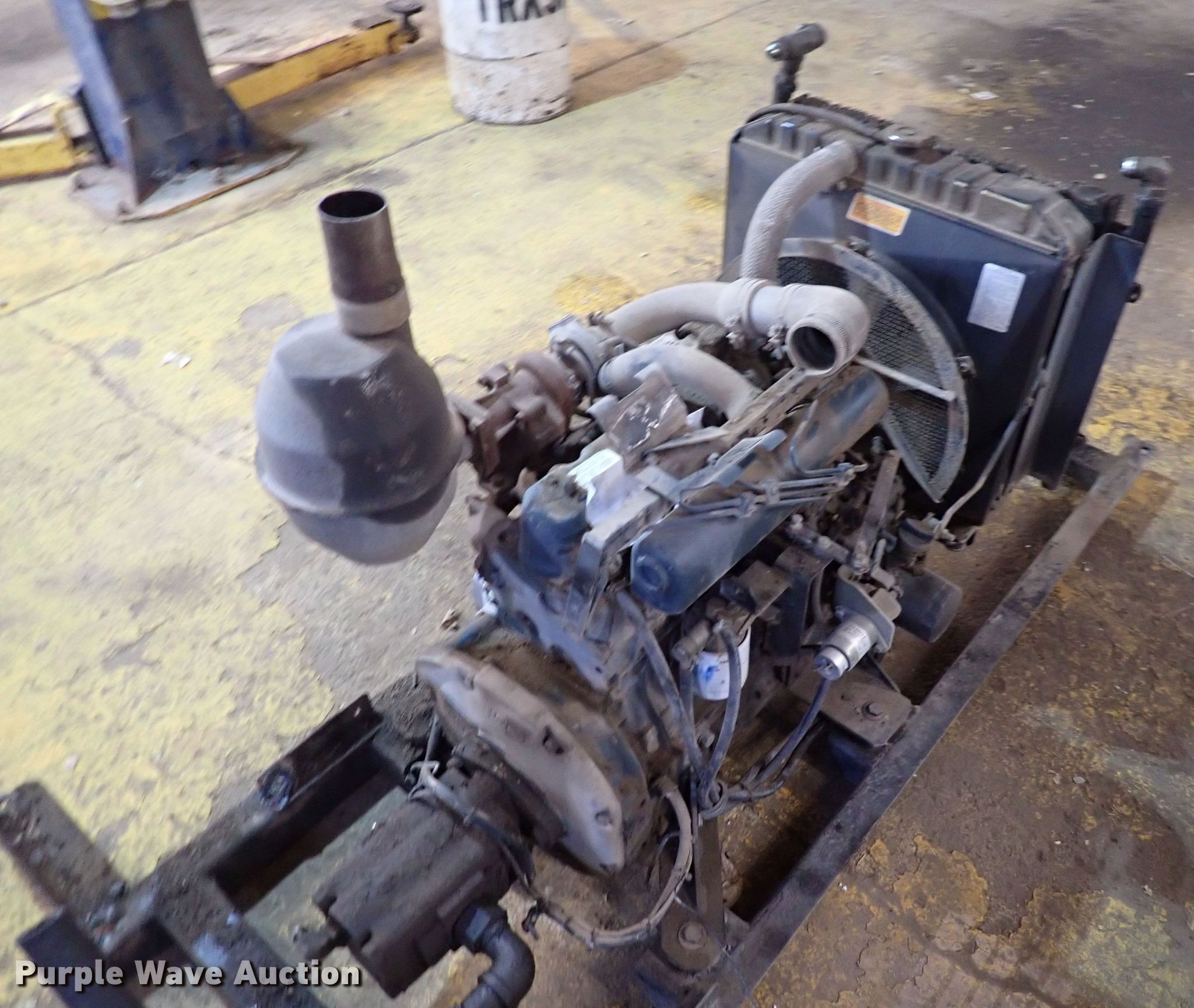 Kubota V2003-T-E engine in Lyons, KS | Item DP4626 sold | Purple Wave