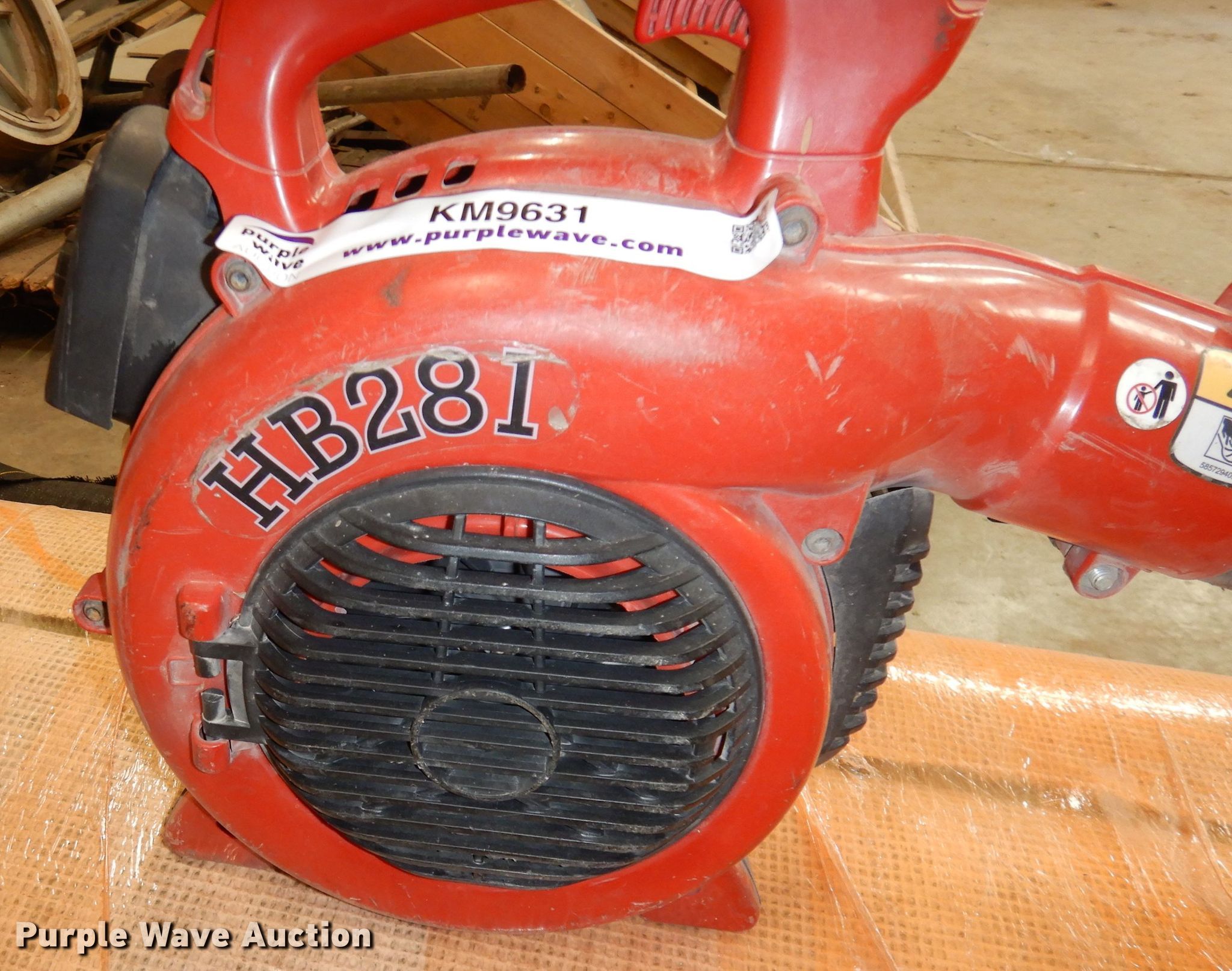Redman HB281 blower in Edgerton, KS | Item KM9631 sold | Purple Wave