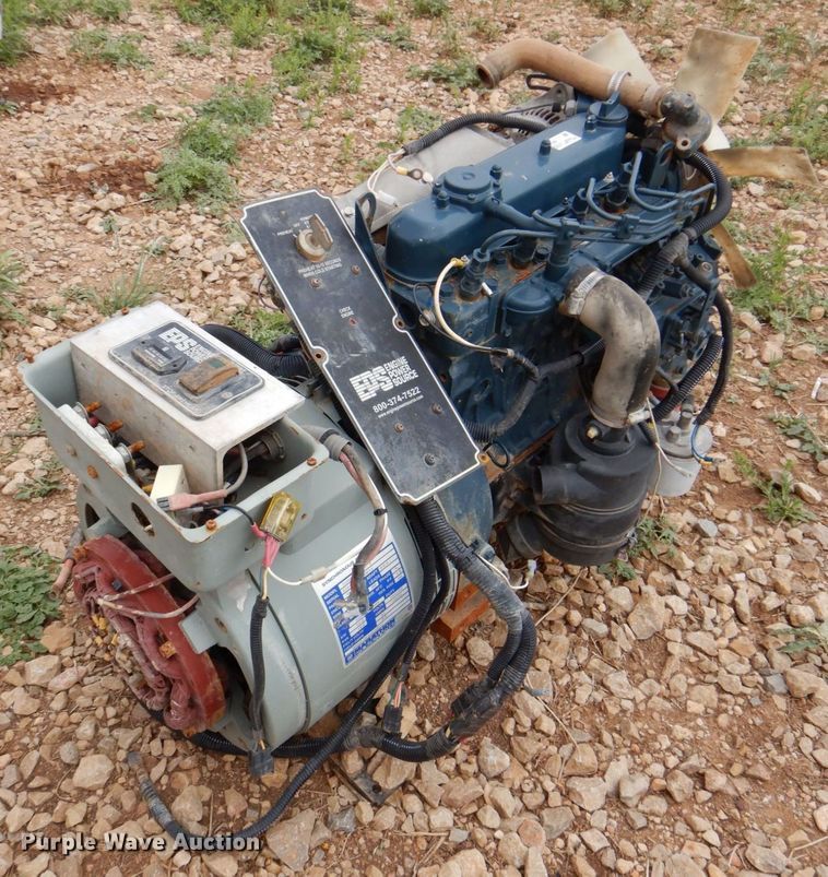 Engine Power Source generator in Merkel, TX | Item DP3986 sold | Purple ...