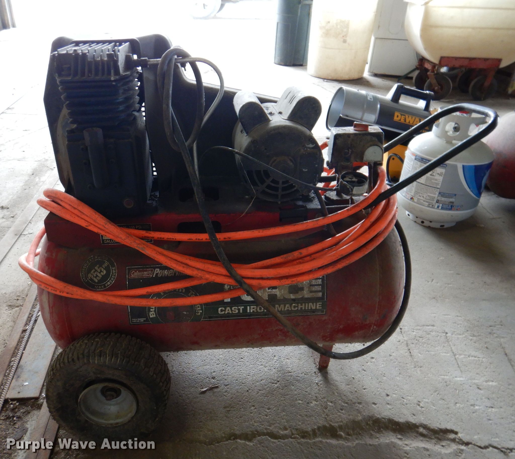 Coleman Powermate MagnaForce air compressor in Carroll, IA | Item ...