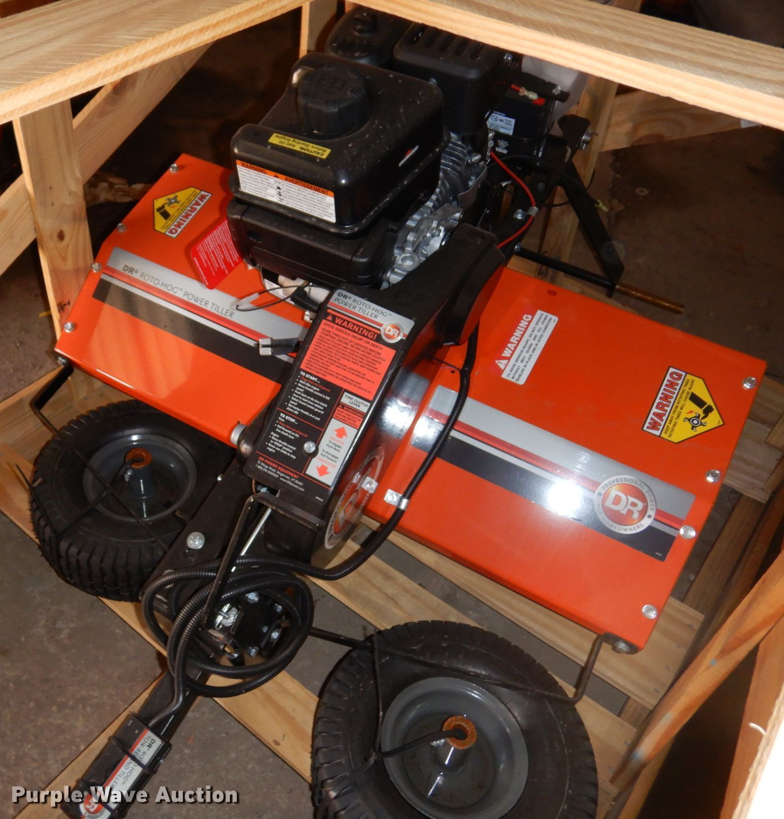 DR Roto-Hog tiller in South Saint Paul, MN | Item MF9571 sold | Purple Wave