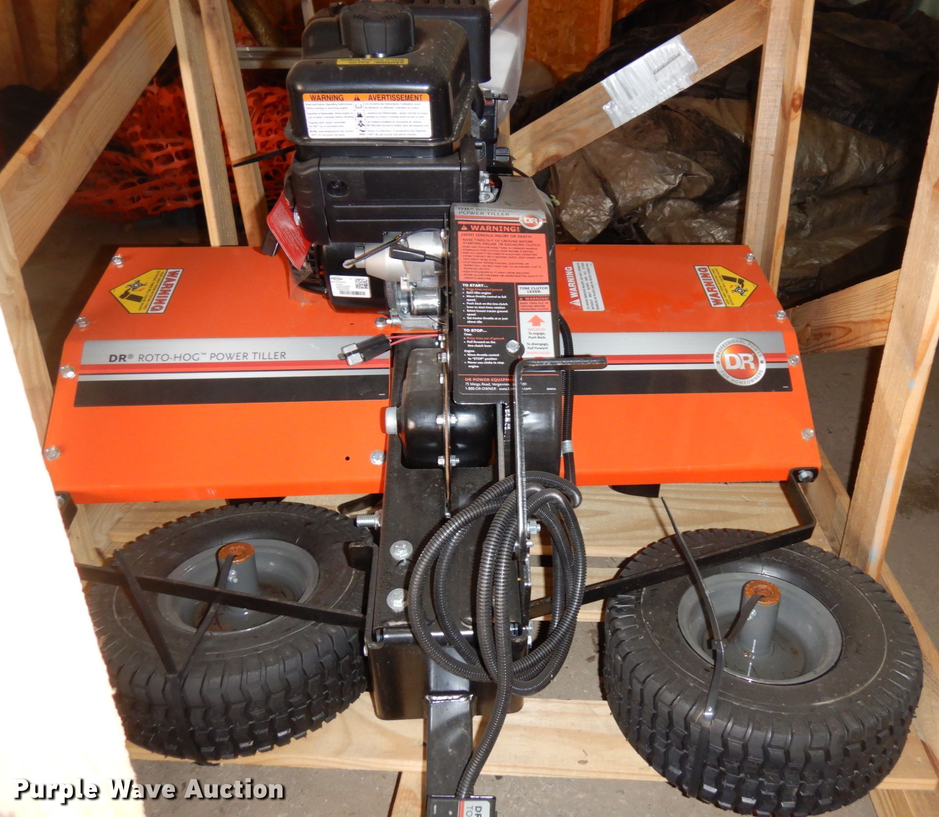 DR Roto-Hog tiller in South Saint Paul, MN | Item MF9571 sold | Purple Wave