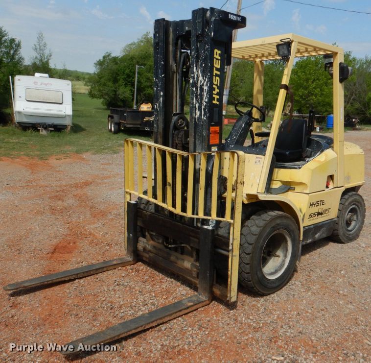 Hyster H80XM forklift in Washington, OK | Item KP9160 sold | Purple Wave