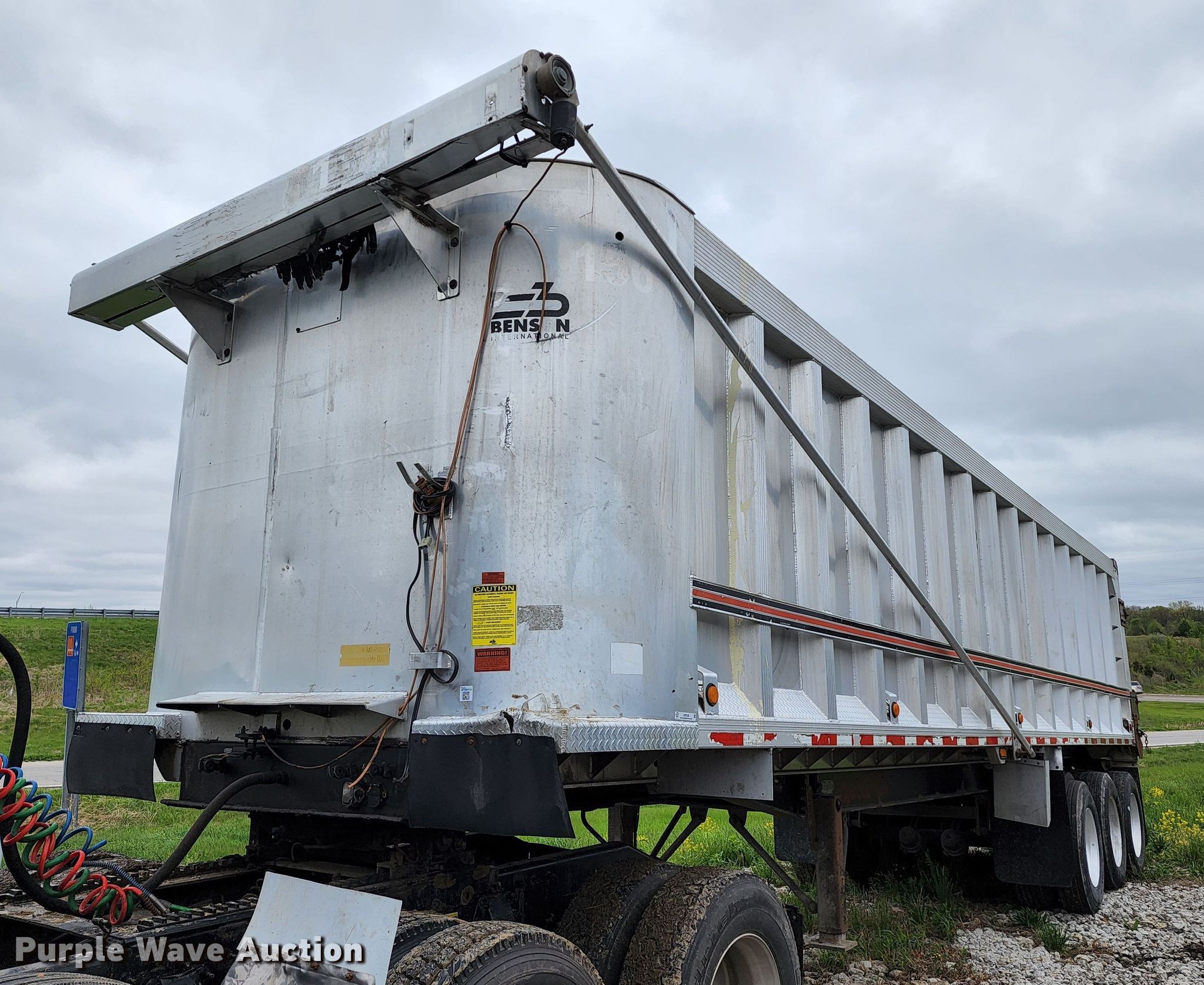 2008 Benson end dump trailer in Richmond, MO | Item KF9139 sold ...