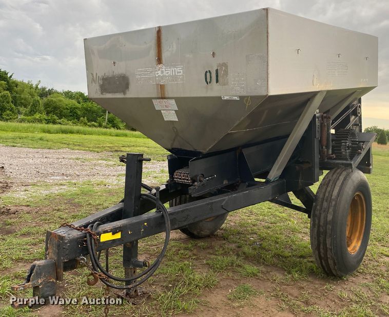 1997 Adams spreader in Collinsville, OK | Item JU9215 sold | Purple Wave