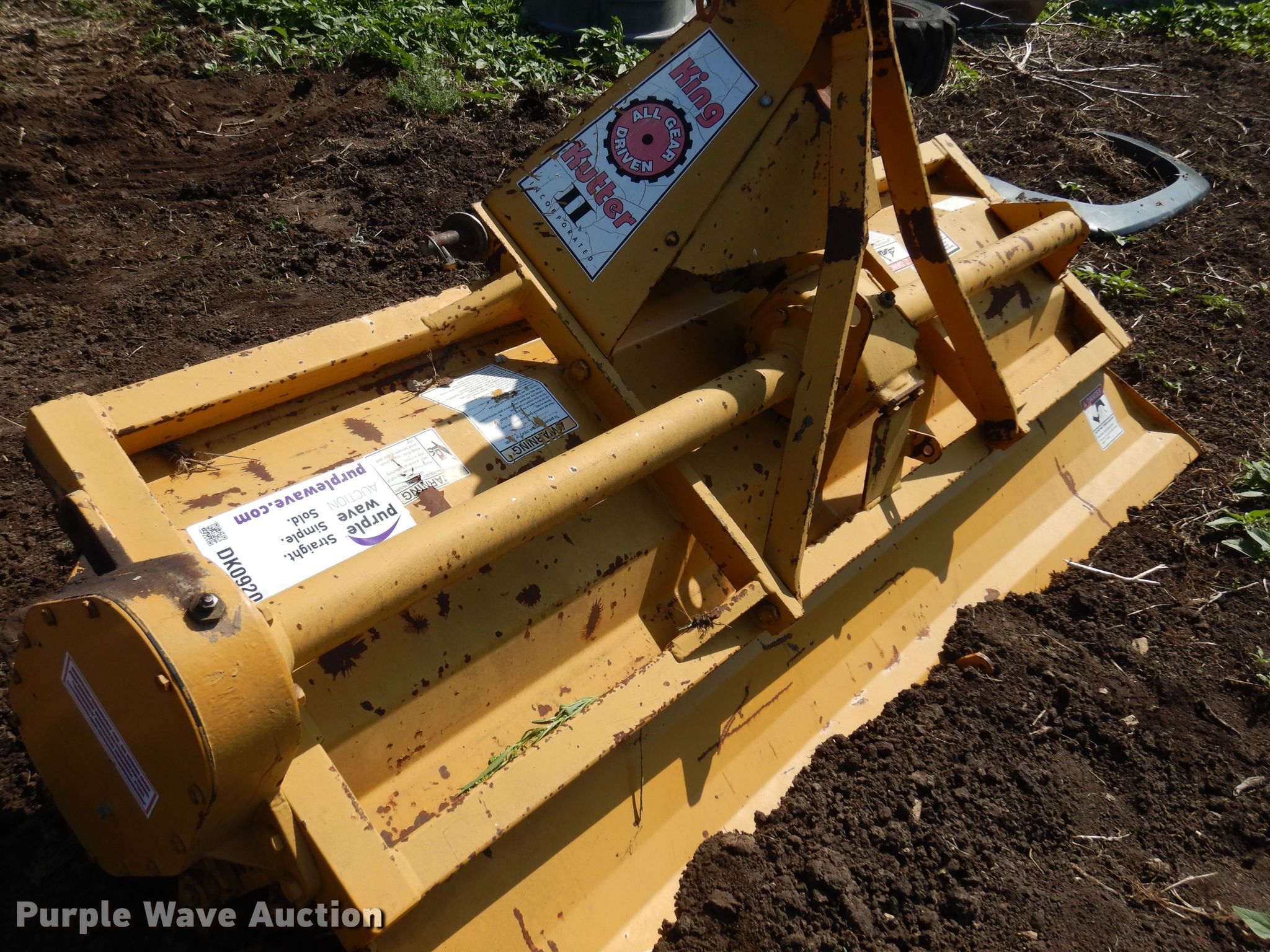 King Kutter II rototiller in Atlanta, KS | Item DK0920 sold | Purple Wave