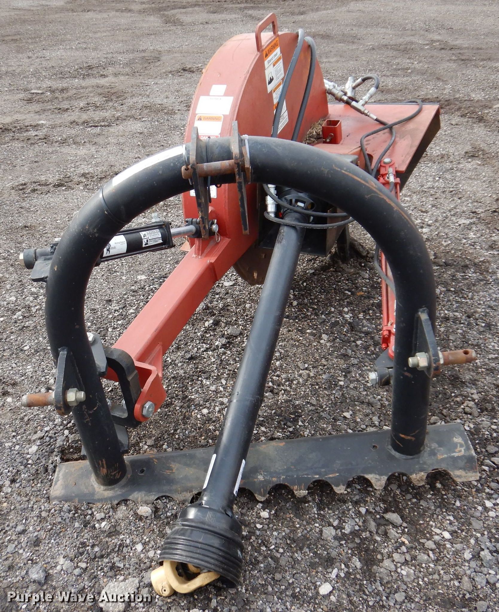 Worksaver stump grinder in Newton, IA | Item JH9885 sold | Purple Wave
