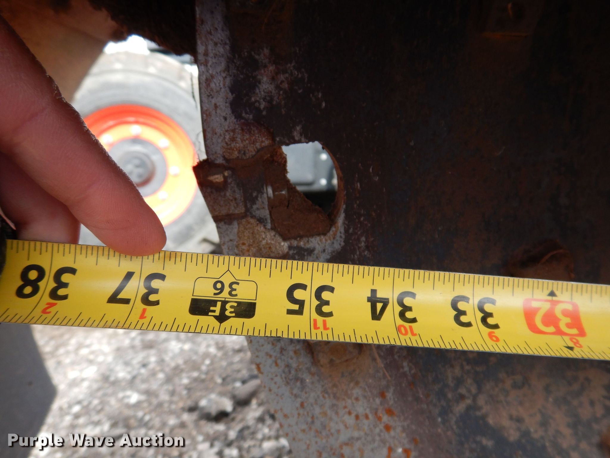 Worksaver stump grinder in Newton, IA | Item JH9885 sold | Purple Wave