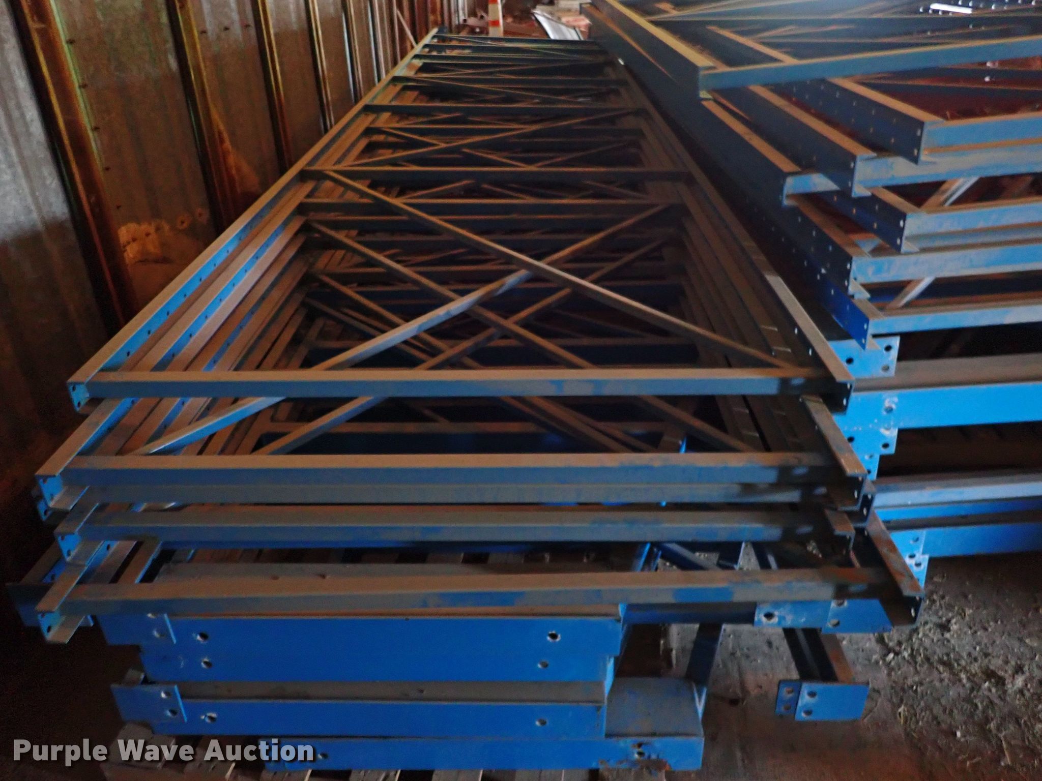 Pallet racking in Wamego, KS | Item DN6810 sold | Purple Wave