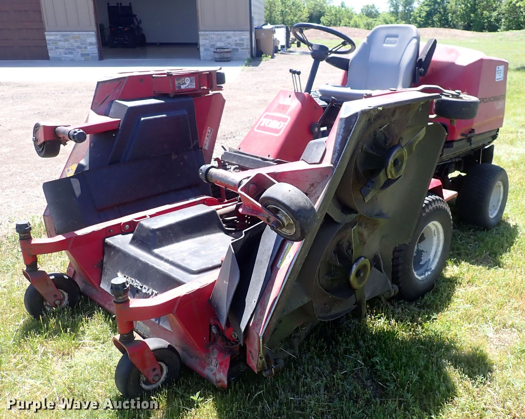 Toro Ground Master 455-D ZTR lawn mower in Valley Center, KS | Item ...