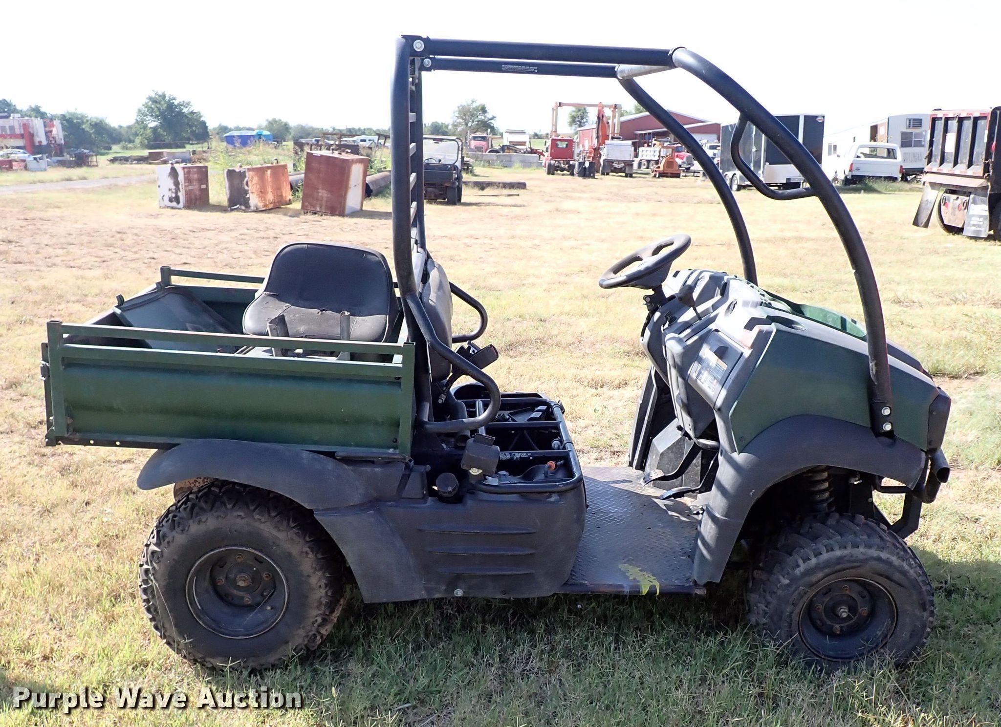 2017 Kawasaki Mule utility vehicle in El Reno, OK | Item IN9643 sold ...