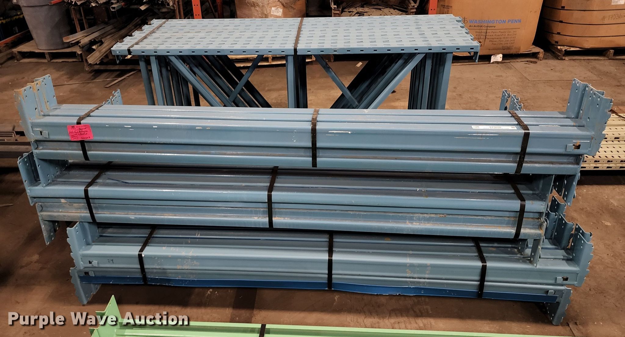 Penco pallet racking in Kansas City, MO | Item KF9038 sold | Purple Wave