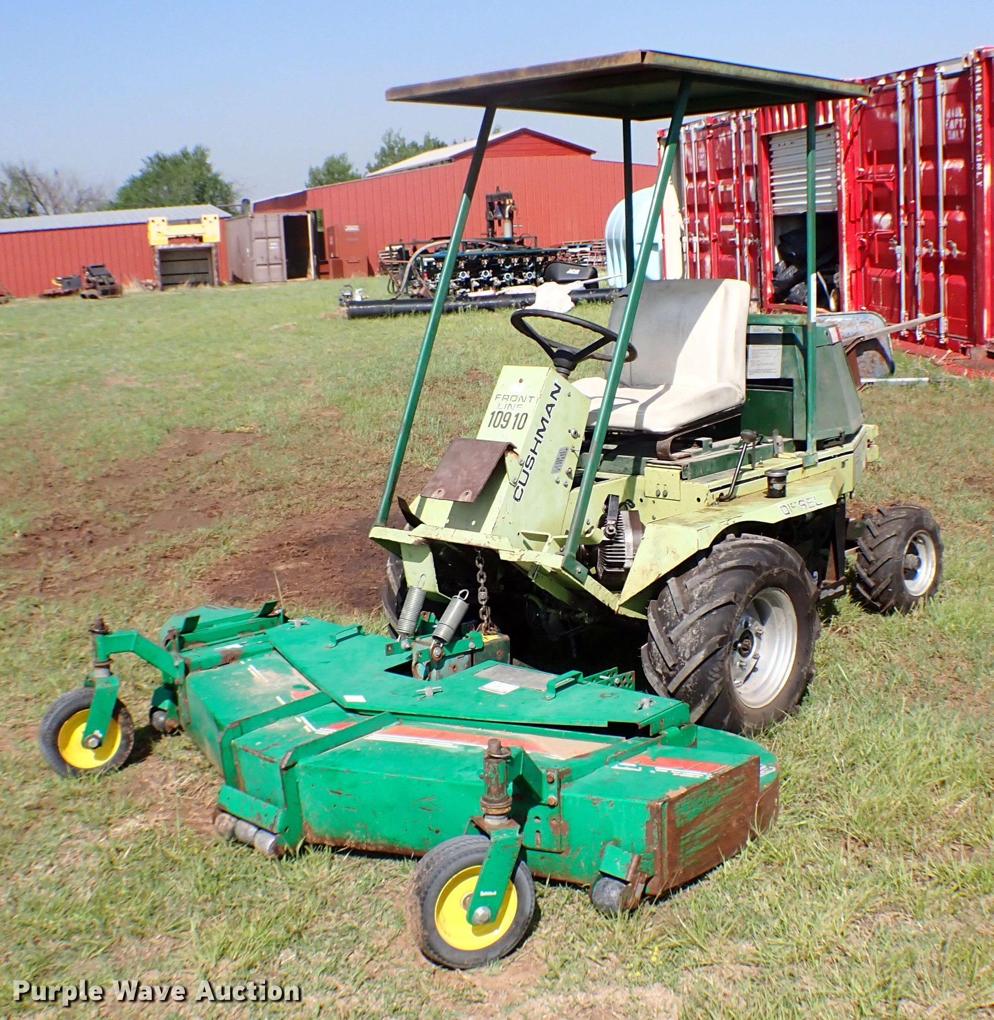 Cushman Frontline 10910 lawn mower in El Reno, OK | Item MF9314 sold ...