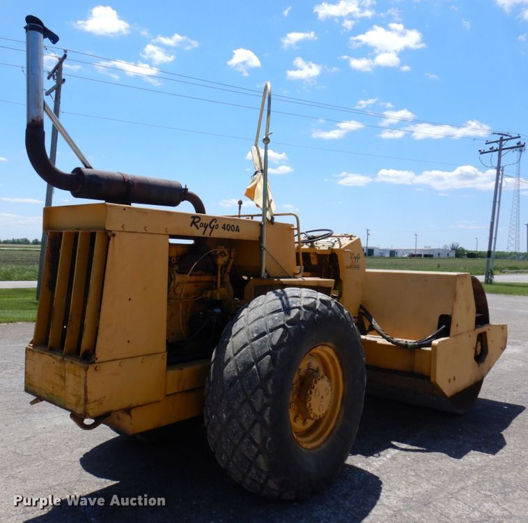 Raygo 400A single drum vibratory roller in Oakland, IL | Item DL3755 ...