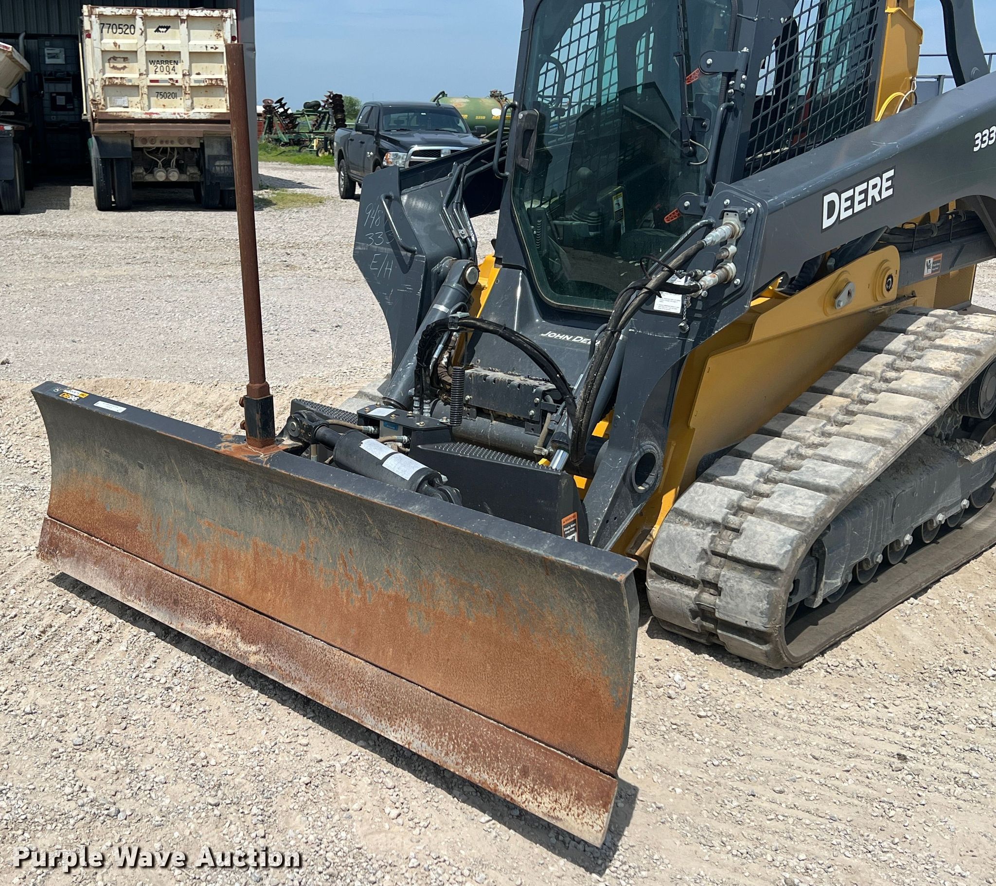John Deere DB96 95" W skid steer dozer blade in Independence, KS | Item ...