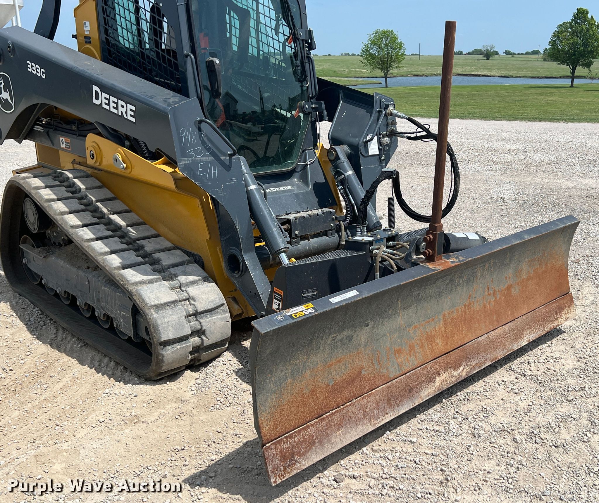 John Deere DB96 95" W skid steer dozer blade in Independence, KS | Item ...
