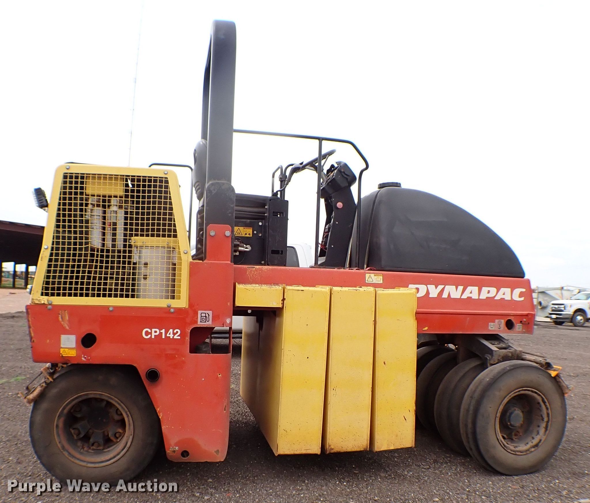 2010 Dynapac CP142 pneumatic roller in Edmond, OK | Item MF9442 sold ...