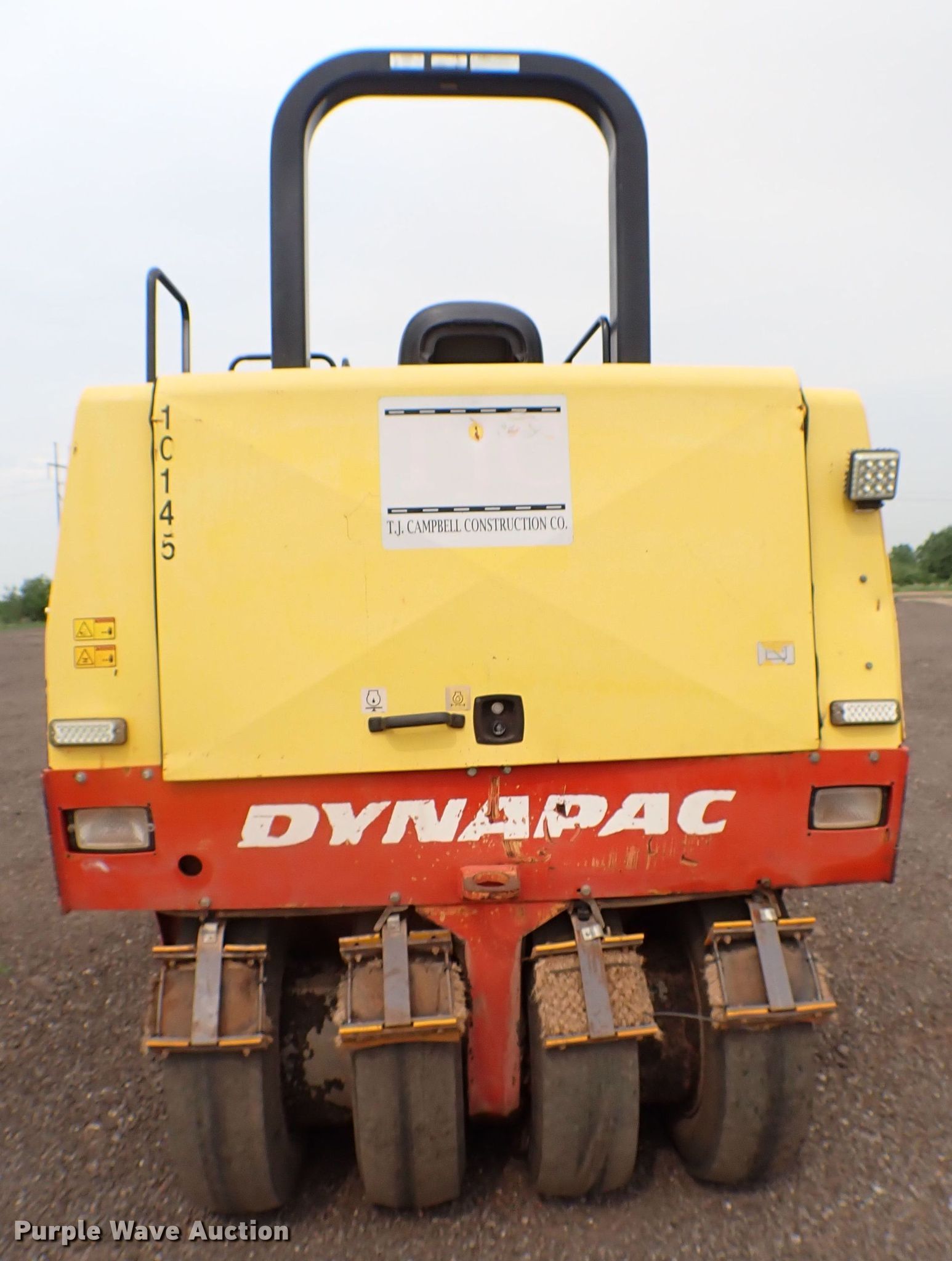2010 Dynapac CP142 pneumatic roller in Edmond, OK | Item MF9442 sold ...