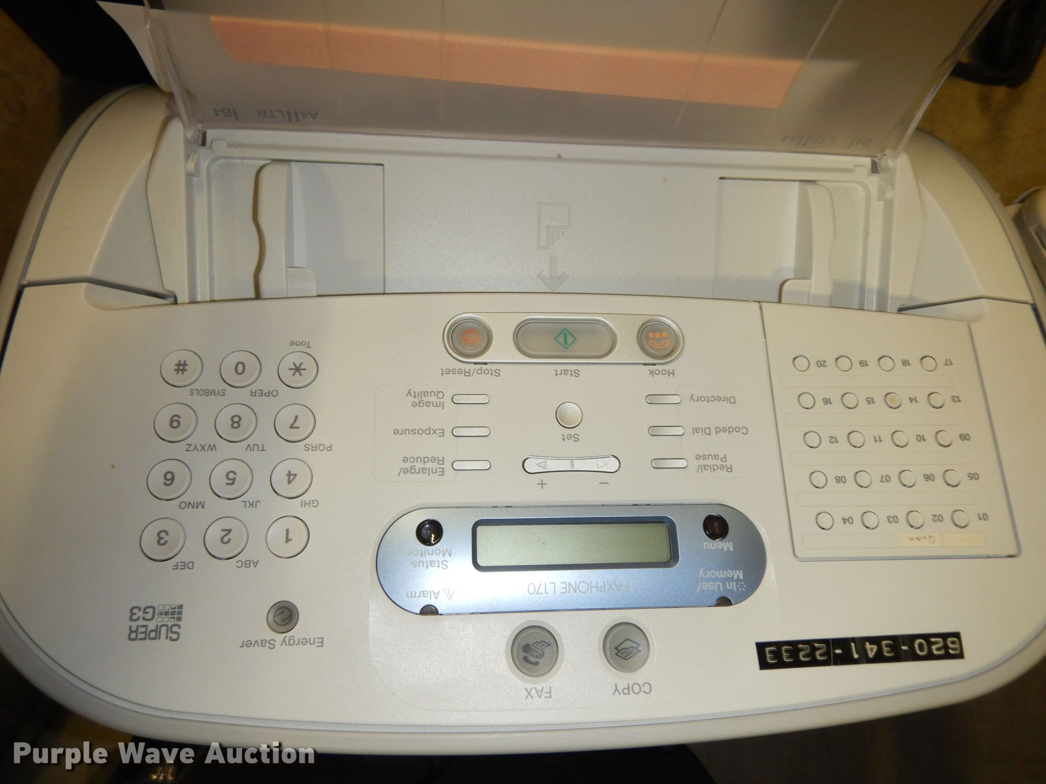 (2) fax machines in Emporia, KS | Item MD9087 sold | Purple Wave