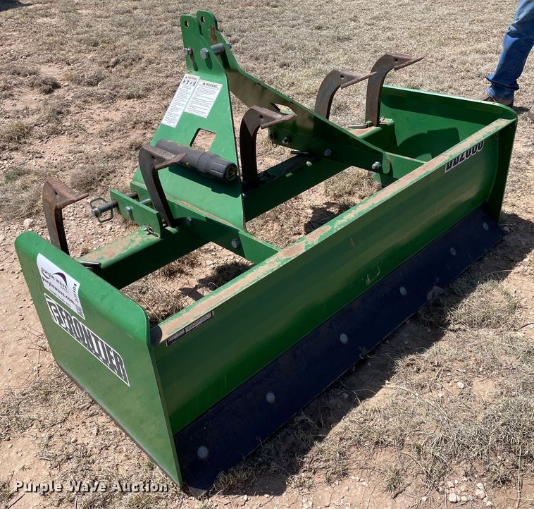 Frontier BB2060 box blade in Mobeetie, TX | Item DJ5104 sold | Purple Wave