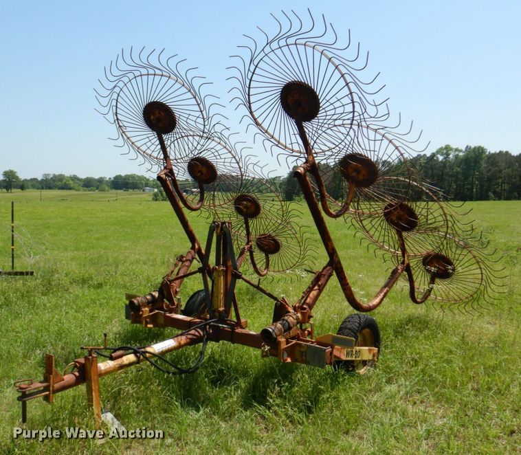 1995 Vermeer WR20 hay rake in Marshall, TX | Item DP4020 sold | Purple Wave