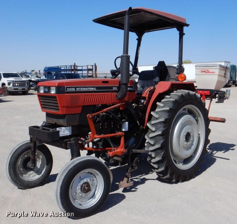 1989 Case IH 265 Offset tractor in El Paso, TX | Item DP4026 sold ...