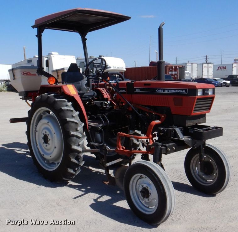 1989 Case IH 265 Offset tractor in El Paso, TX | Item DP4026 sold ...
