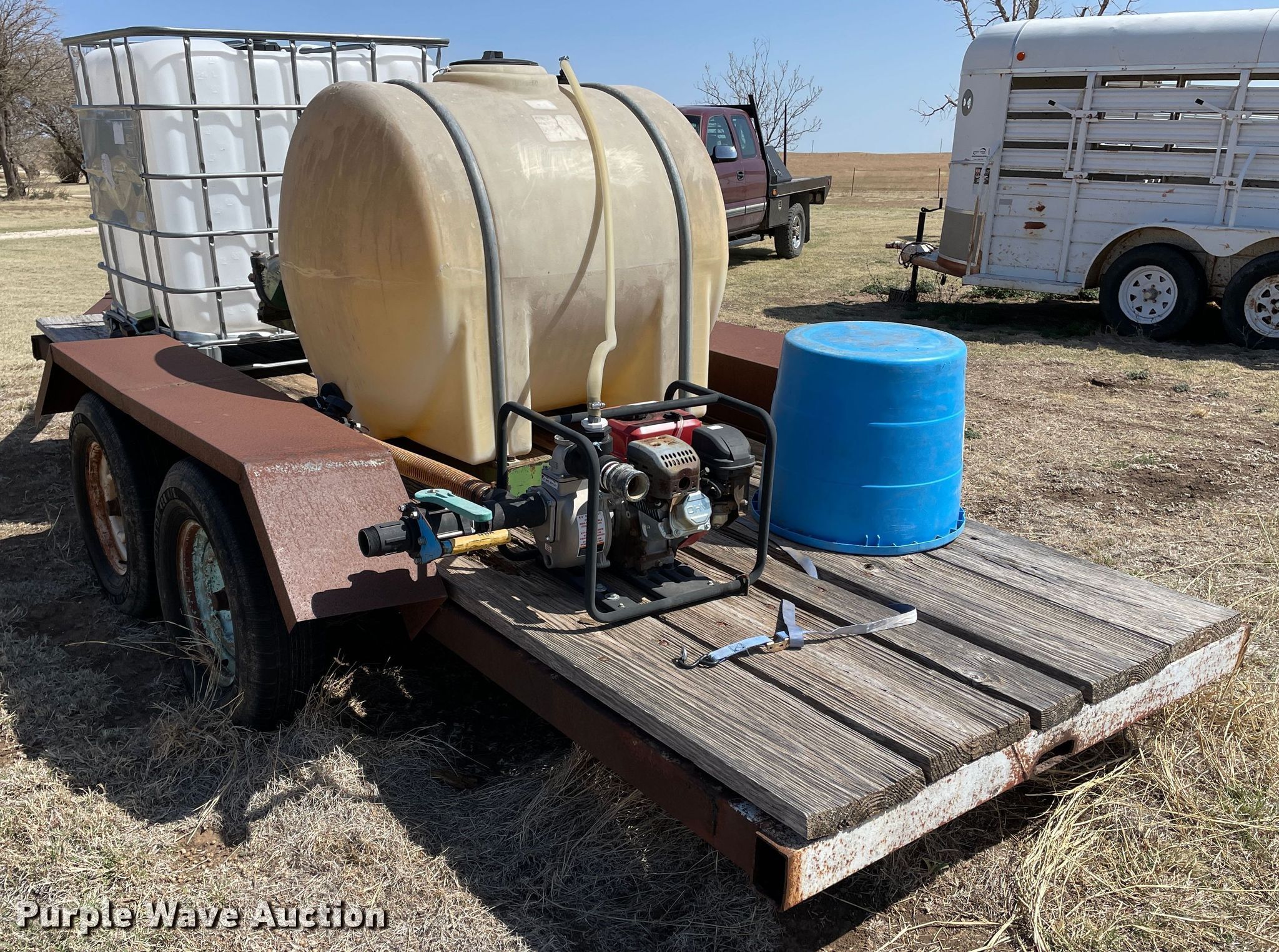 Shop built nurse tank trailer in Mobeetie, TX | Item DJ5100 sold ...