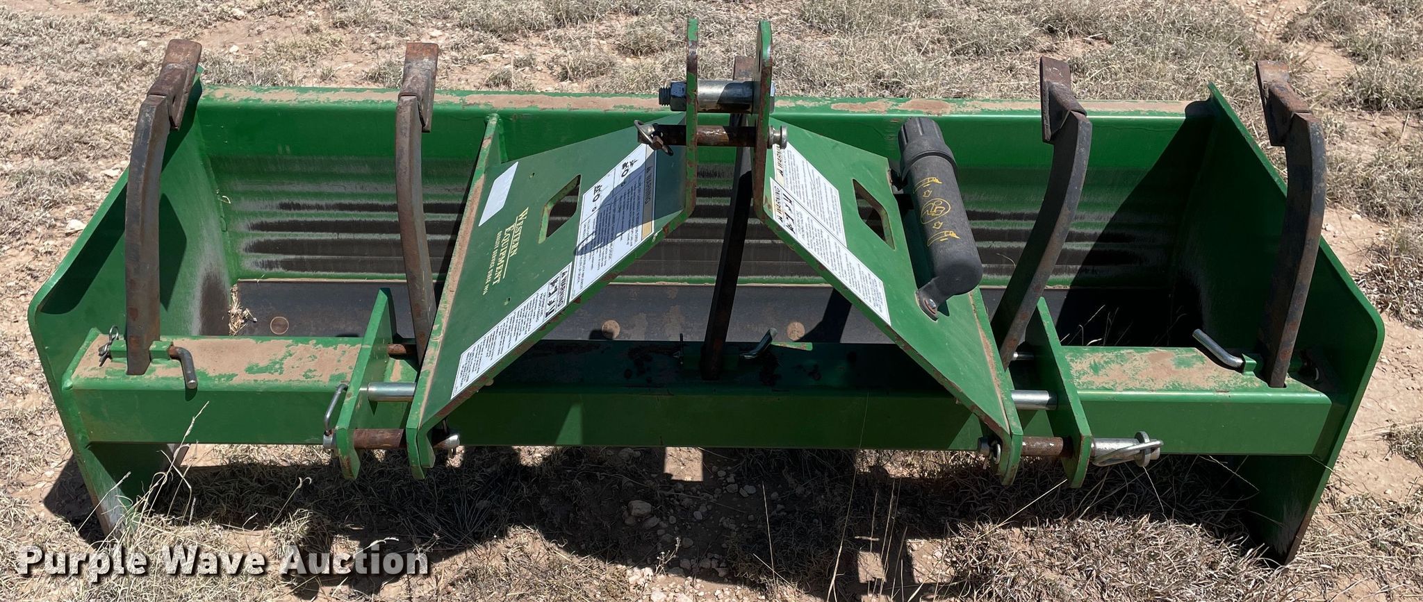 Frontier BB2060 box blade in Mobeetie, TX | Item DJ5104 sold | Purple Wave