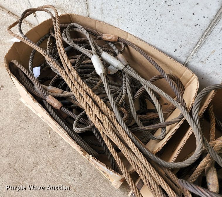 (5) rigging cables in Bridgeton, MO | Item DM7397 sold | Purple Wave