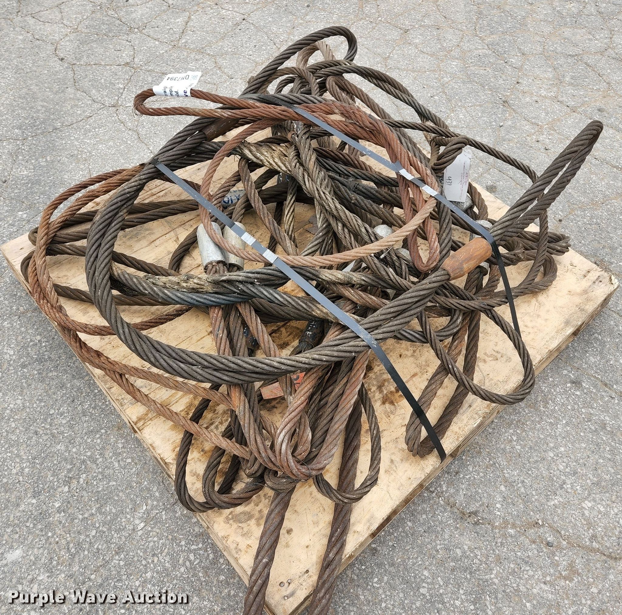 Approximately 9 rigging cables in Bridgeton, MO | Item DM7394 sold ...
