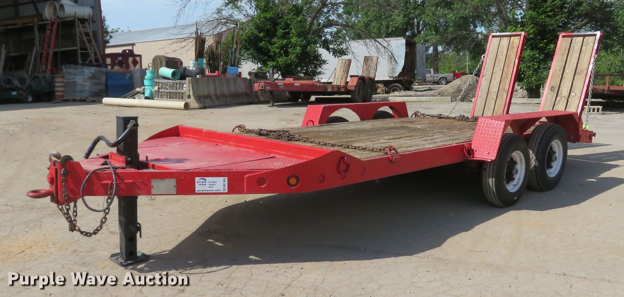 2003 Eager Beaver AP10 equipment trailer in Bridgeton, MO | Item DM7464 sold | Purple Wave