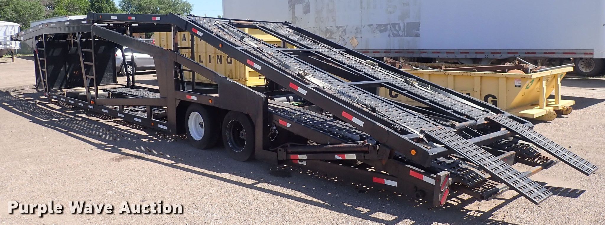 1998 Wanco car carrier in Wichita, KS | Item DS7051 sold | Purple Wave