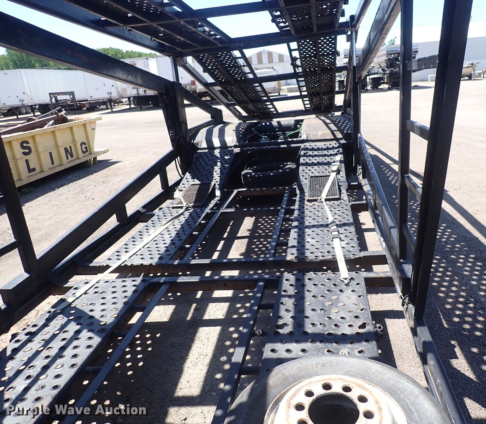 1998 Wanco car carrier in Wichita, KS | Item DS7051 sold | Purple Wave