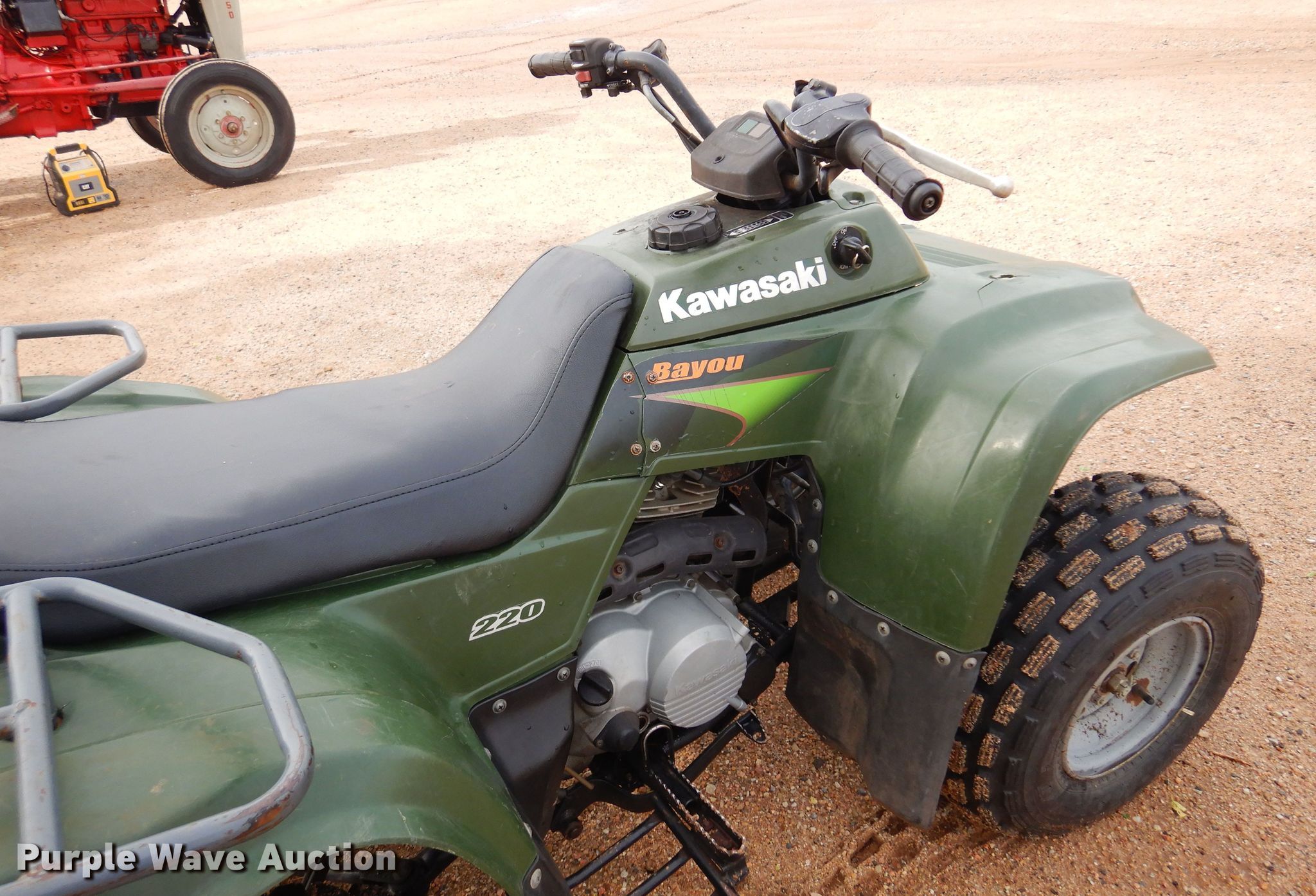 2000 Kawasaki Bayou 220 ATV in Murdock, KS | Item DK0963 sold | Purple Wave