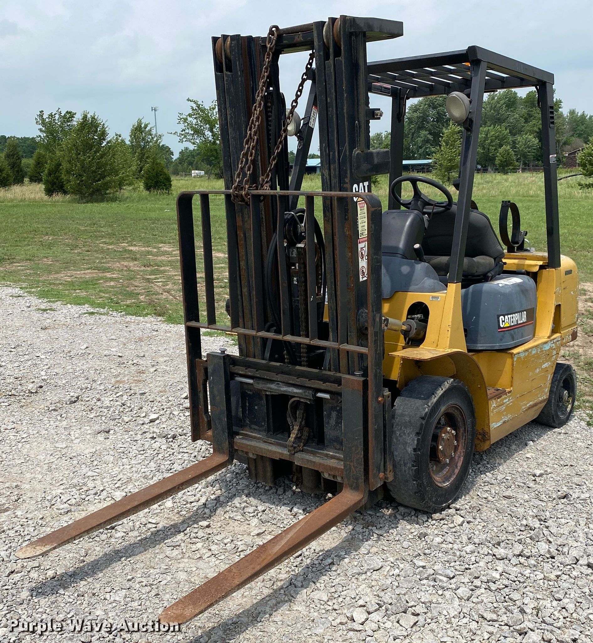Caterpillar GP25K forklift in Collinsville, OK | Item JU9232 sold ...