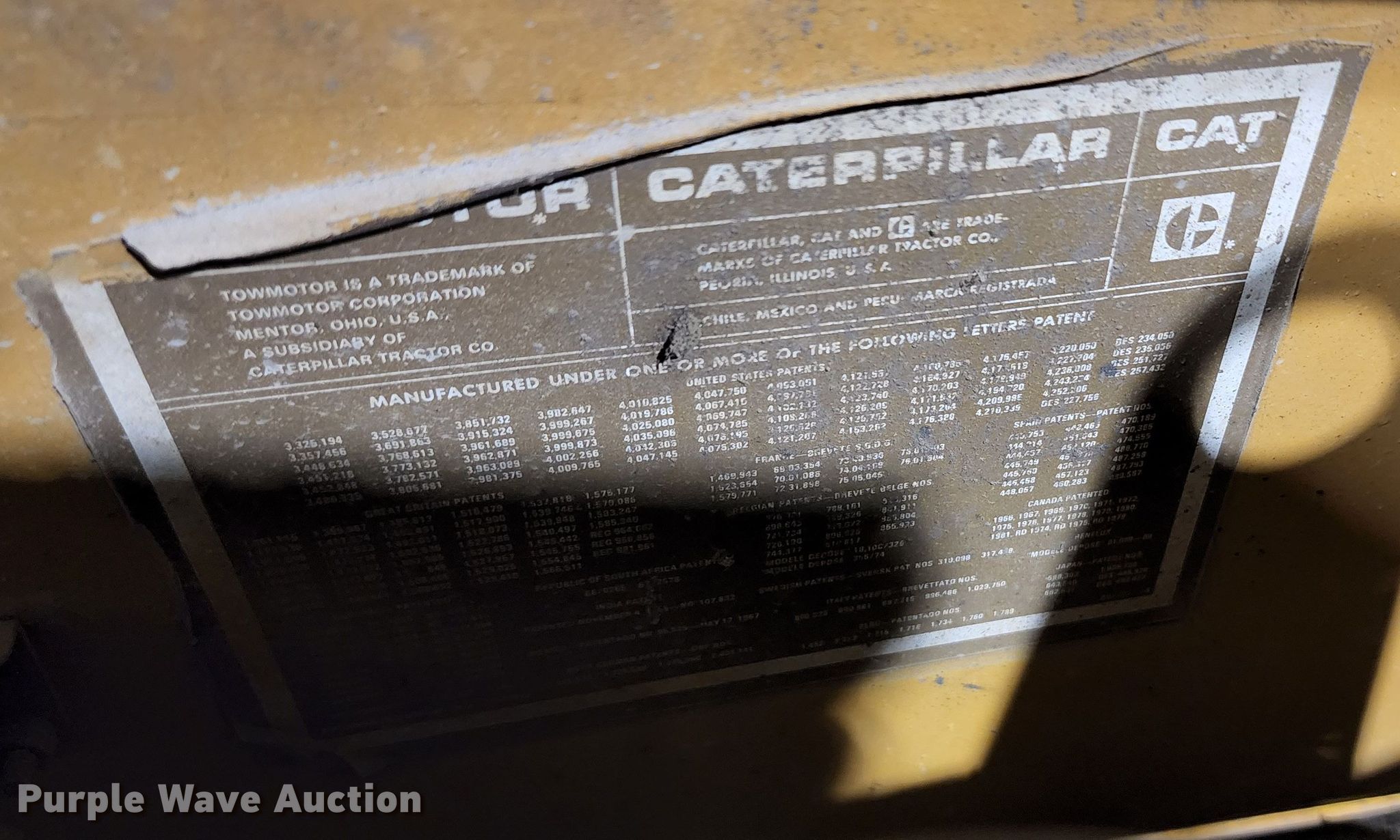 Caterpillar T50C forklift in Independence, MO | Item KE9932 sold ...
