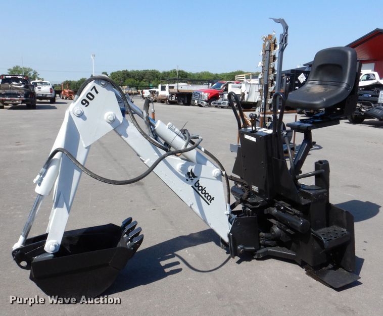 Bobcat 907 skid steer backhoe in Waterloo, NE | Item KD9872 sold ...