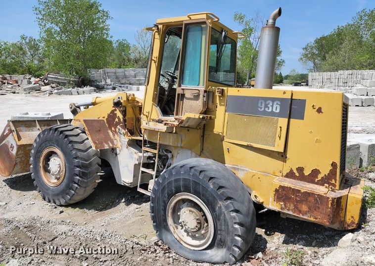 1987 Caterpillar 936 wheel loader in Greenwood, MO | Item KF9046 for ...