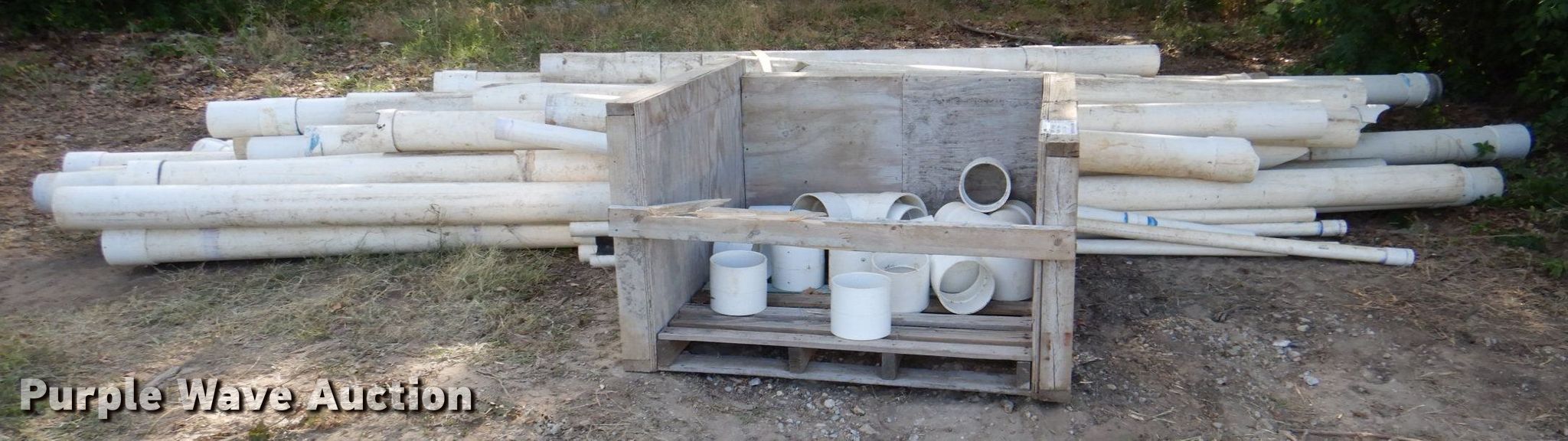 PVC pipe in Farmers Branch , TX | Item DP4133 sold | Purple Wave
