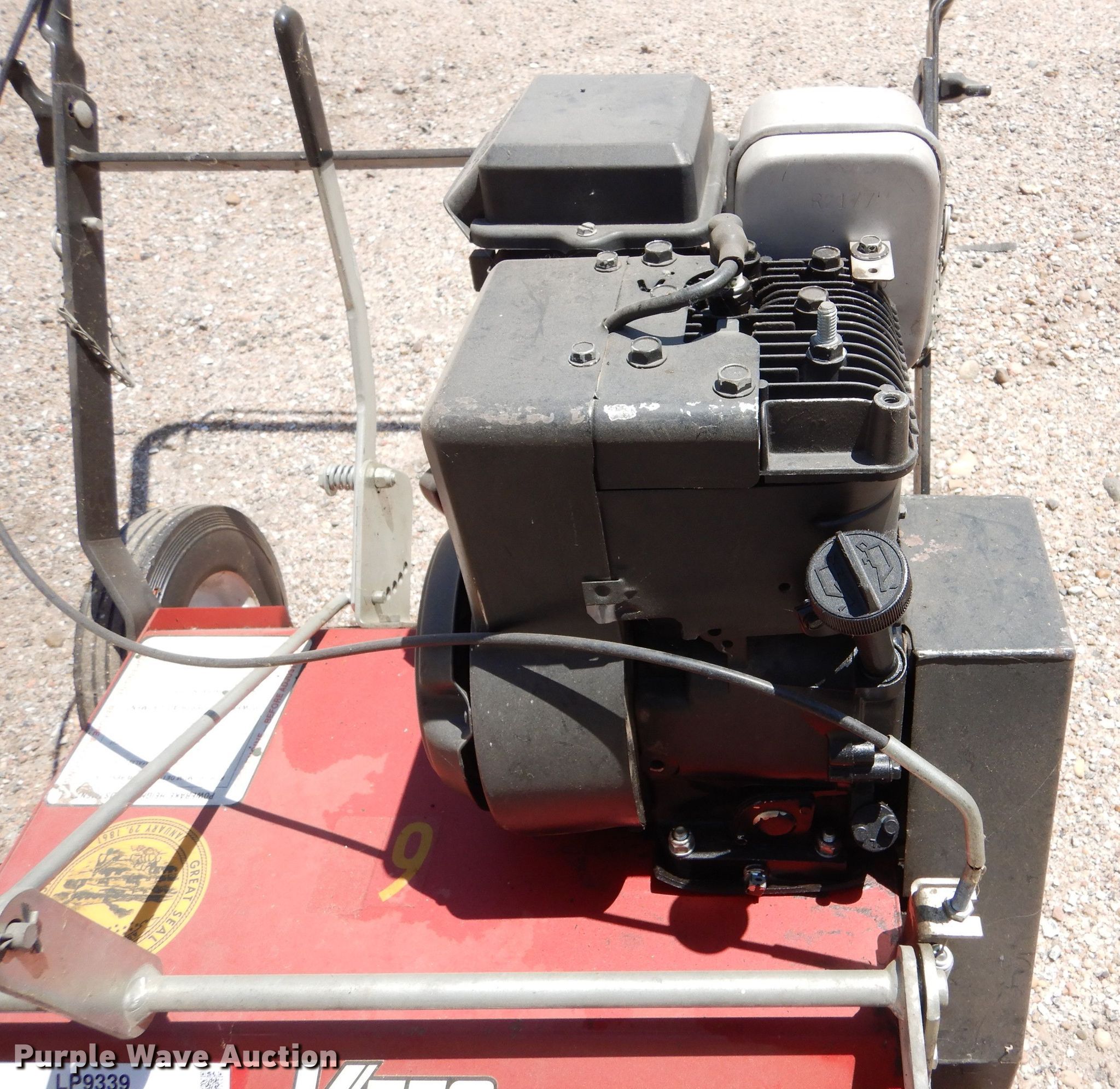 Kees RBSIC050 power rake in Larned, KS | Item LP9339 sold | Purple Wave