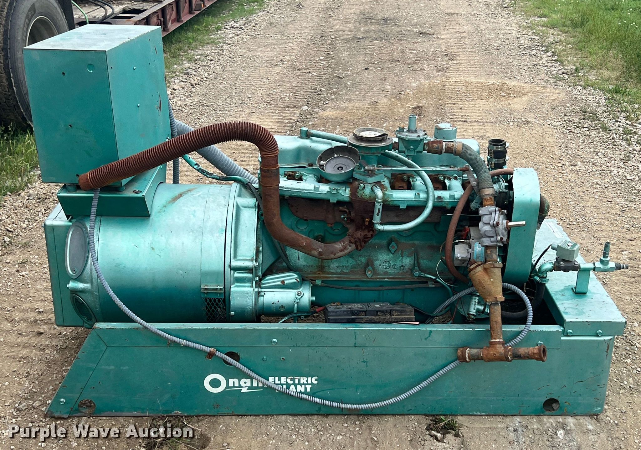 Onan 30EK-4R31 generator in Wann, OK | Item HL9118 sold | Purple Wave