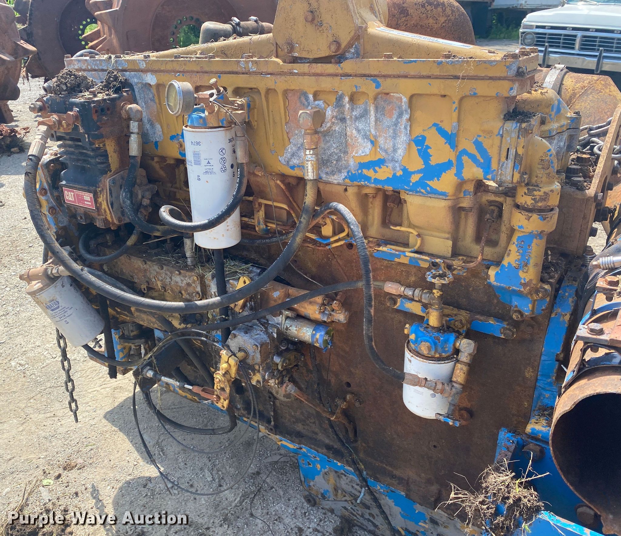 Caterpillar 3406 engine in Tulsa, OK | Item JK9921 sold | Purple Wave
