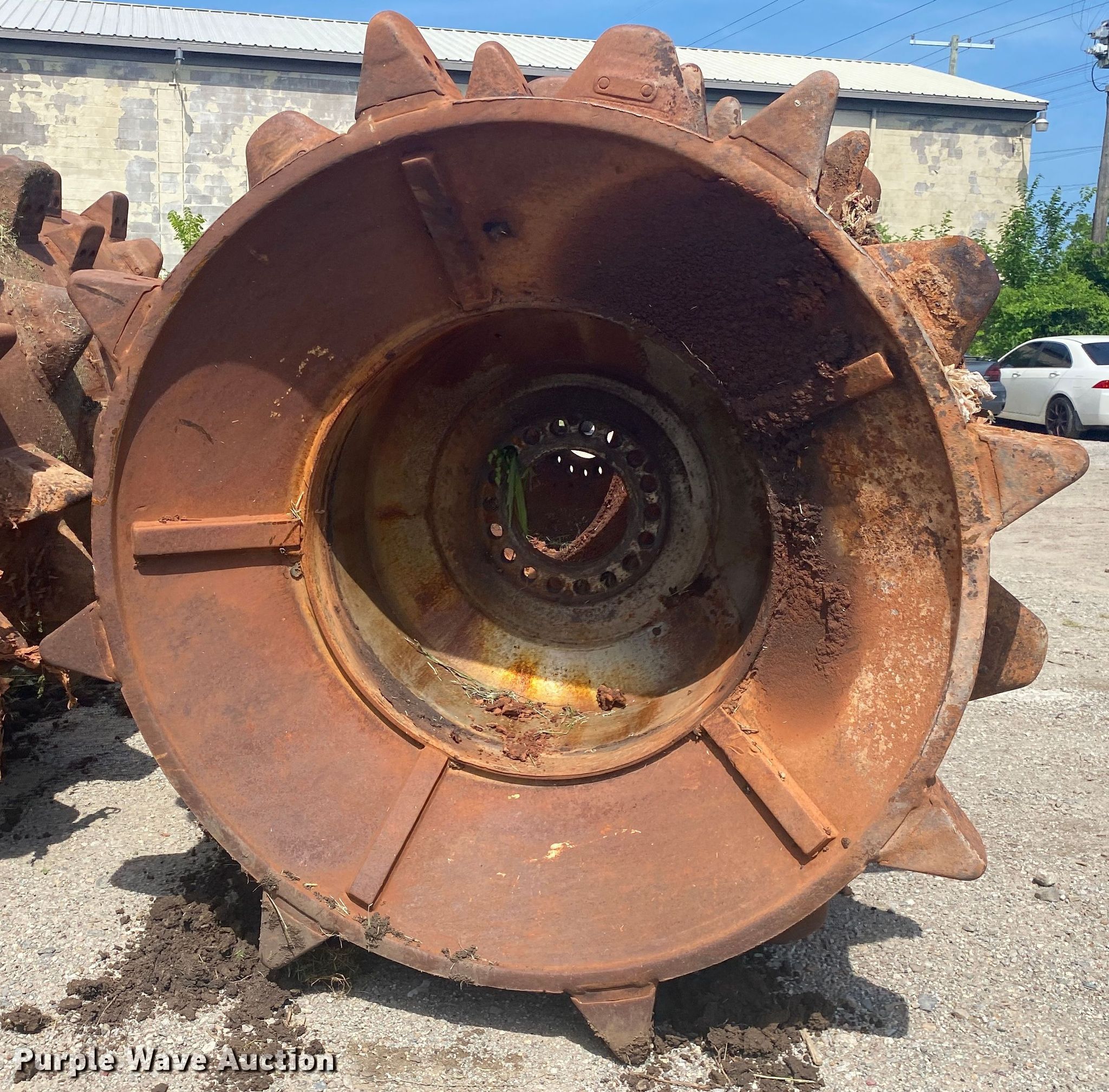 Caron 91K compaction wheels in Tulsa, OK | Item JK9922 sold | Purple Wave