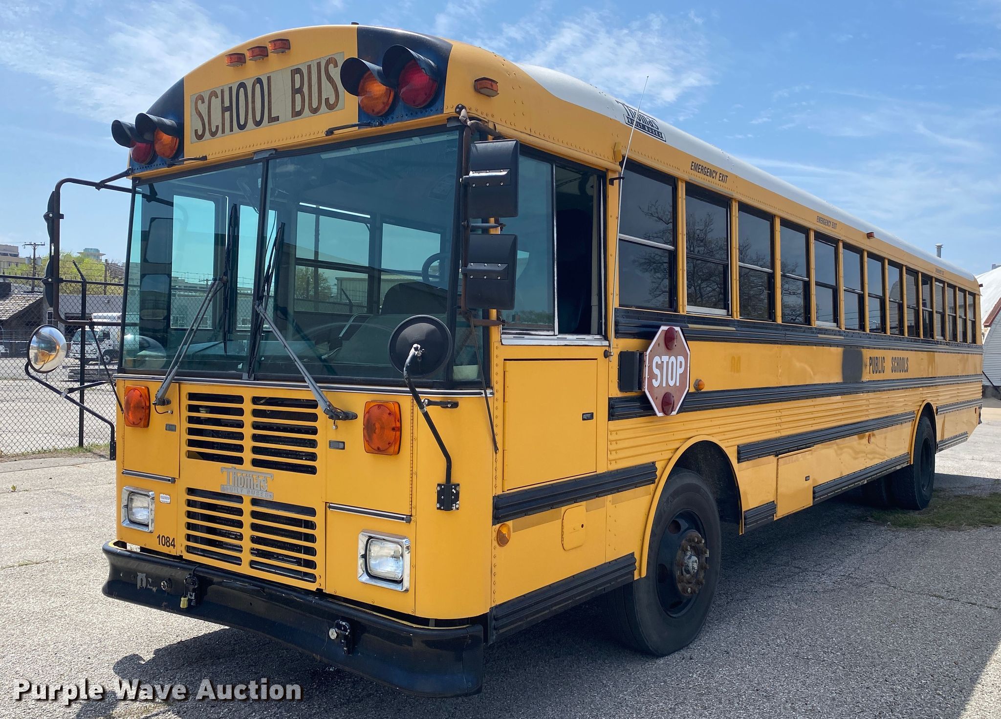 2001 Thomas Built Saf-T-Liner school bus in Tulsa, OK | Item JN9293 ...