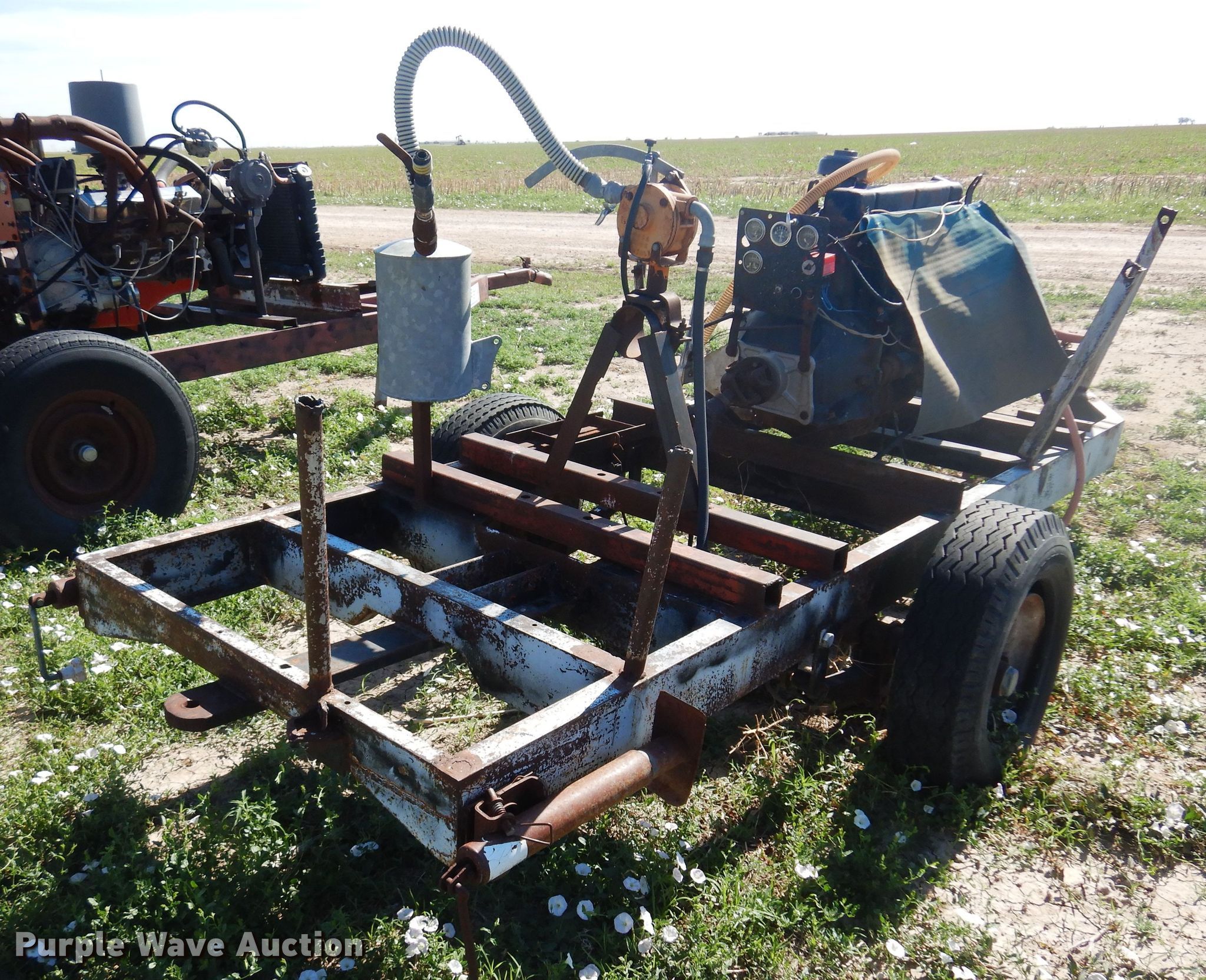 Irrigation pump trailer in Guymon, OK | Item DM5240 sold | Purple Wave