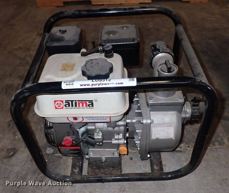 Atima trash pump in Hutchinson, KS | Item LU9312 sold | Purple Wave