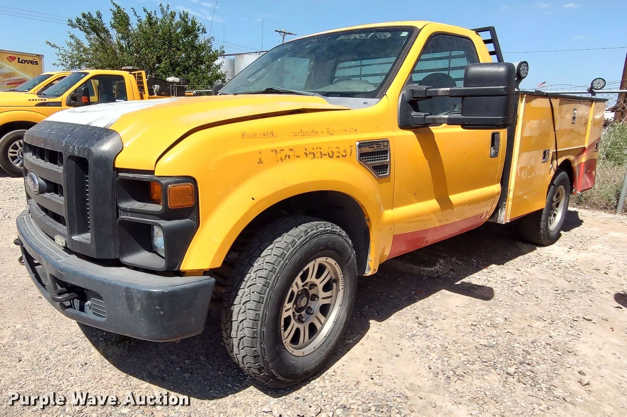 2009 Ford F250 Super Duty XL utility bed pickup truck in Oklahoma City ...